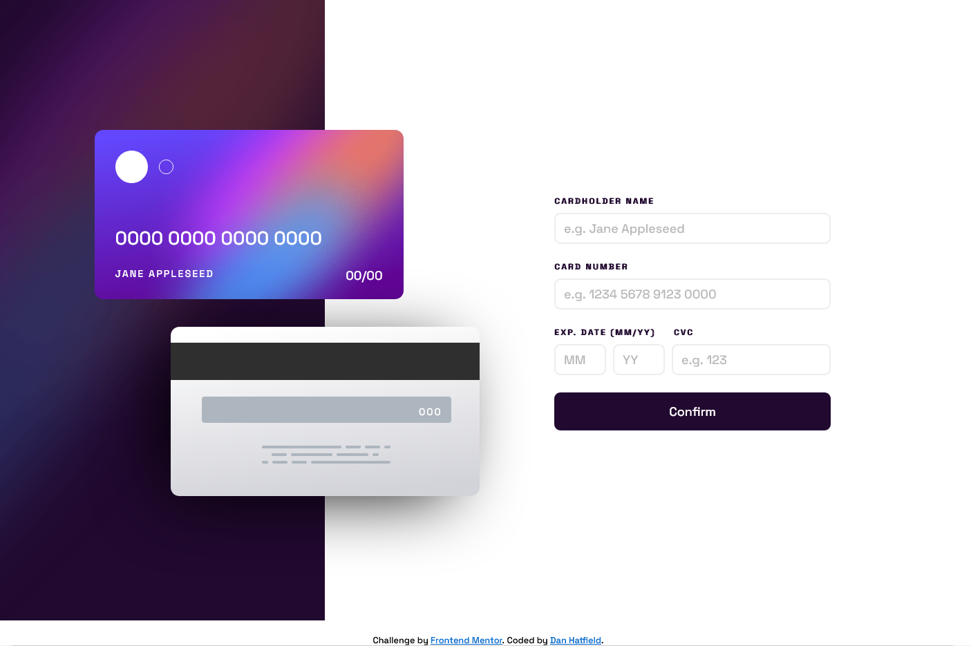 GitHub - DanRHatfield/FEM_Interactive_Card_Details GitHub - DanRHatfield/FEM_Interactive_Card_Details